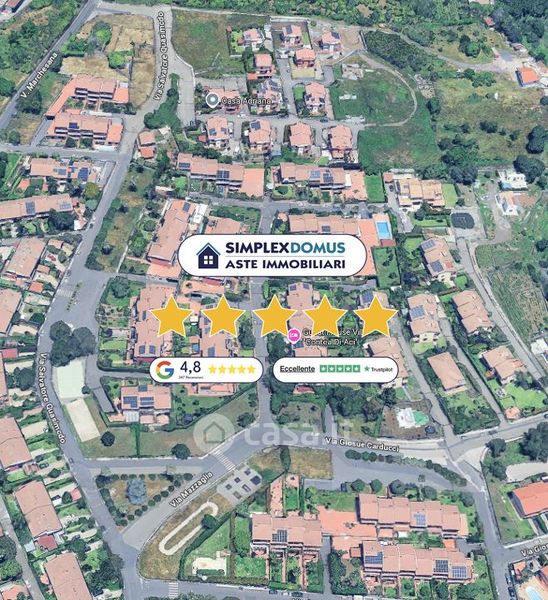 Villa in Vendita in Via Salvatore Quasimodo a Aci Catena - 100mq - Casa.it